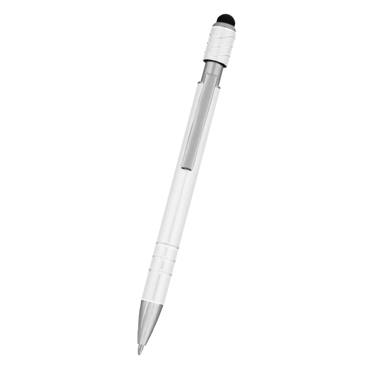 #11176 Spin Top Pen With Stylus - Hit Promotional Products