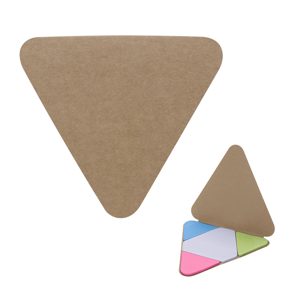 #1359 Triangle Shape Sticky Notes Pad - Hit Promotional Products