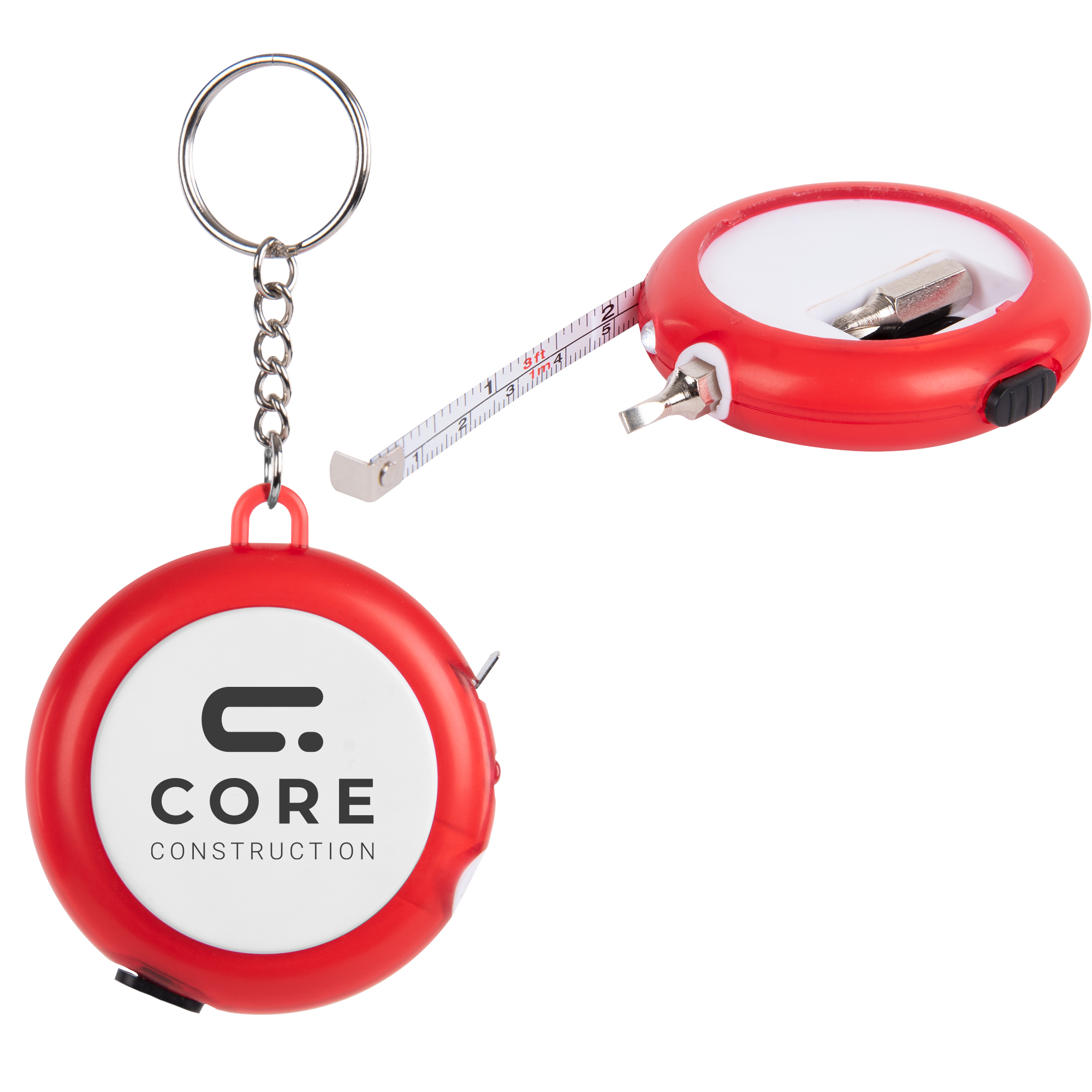 #20024 Multi-Tool Tape Measure With Light - Hit Promotional Products