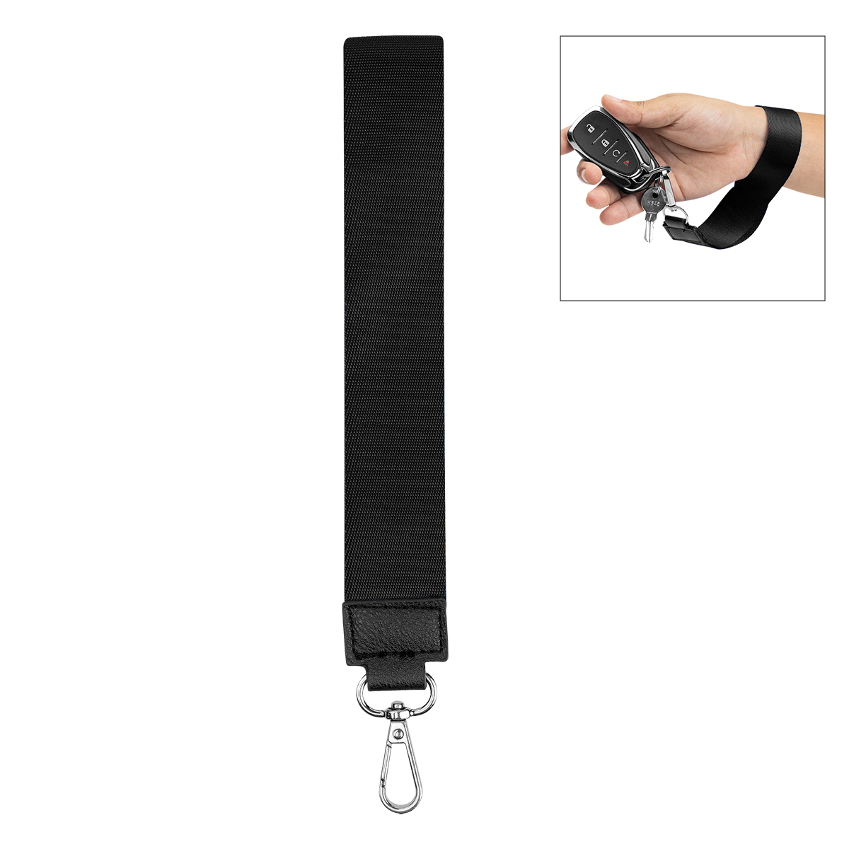 #20132 Anywhere Wrist Strap With Carabiner Attachment - Hit Promotional ...