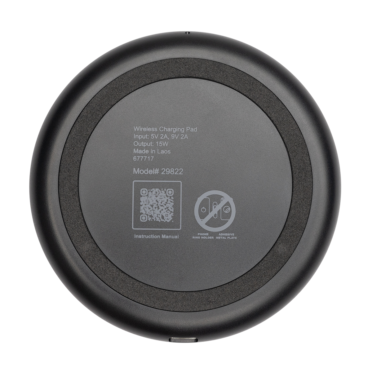 #29822 Timber Wireless Charging Pad 2.0 - Hit Promotional Products