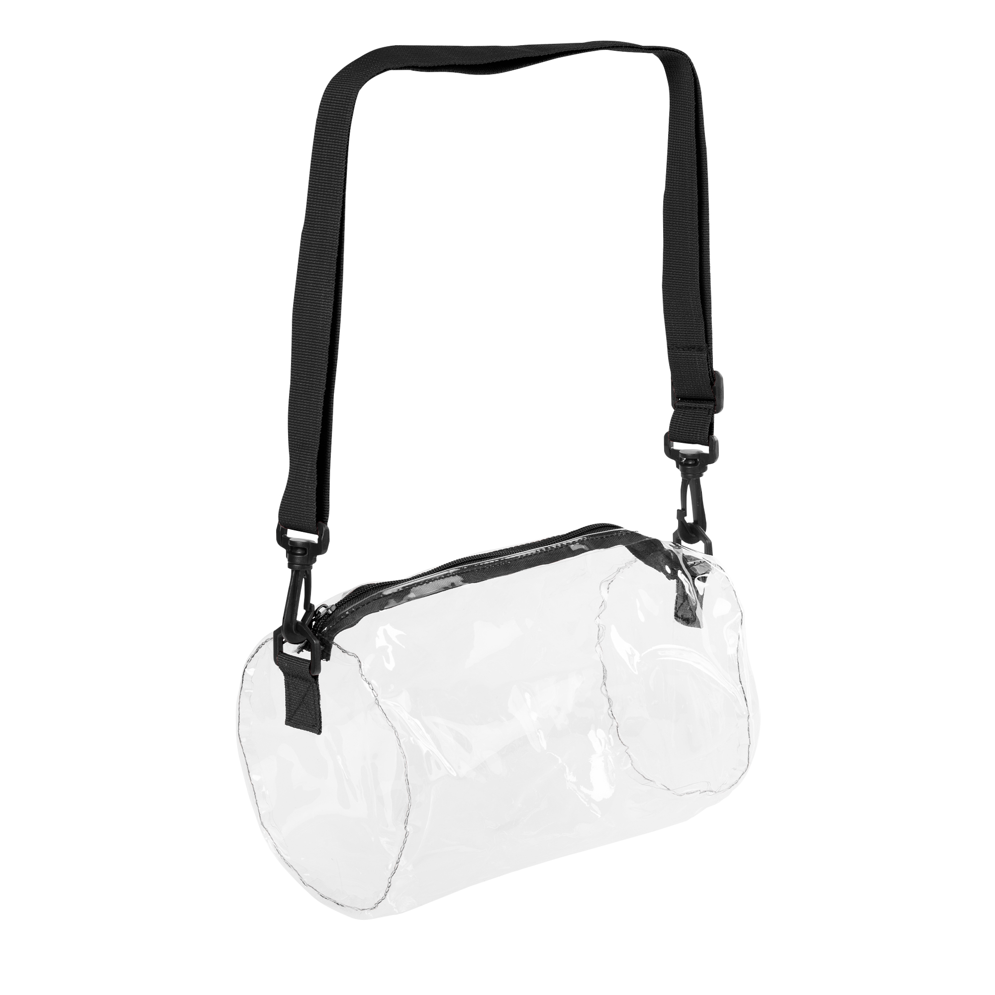 #30076 Seymour Clear Barrel Bag - Hit Promotional Products