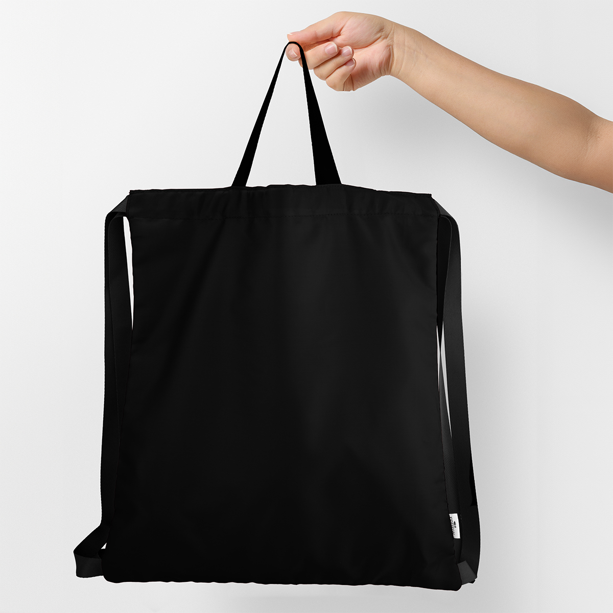 #35123 Joel rPET Drawstring Tote Bag - Hit Promotional Products