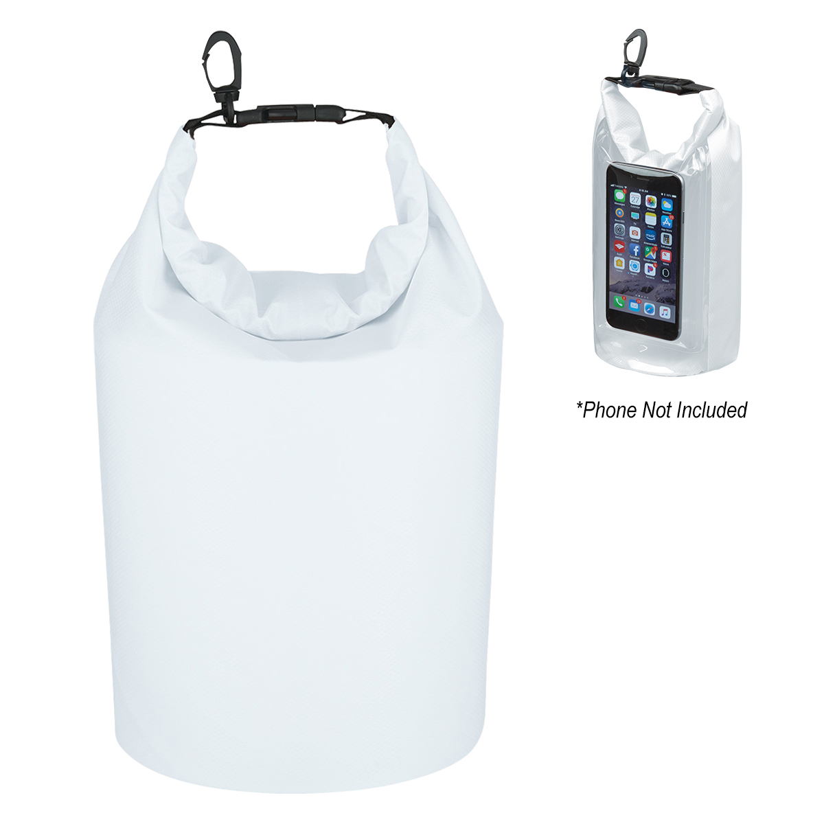 #3853 Waterproof Dry Bag With Window - Hit Promotional Products