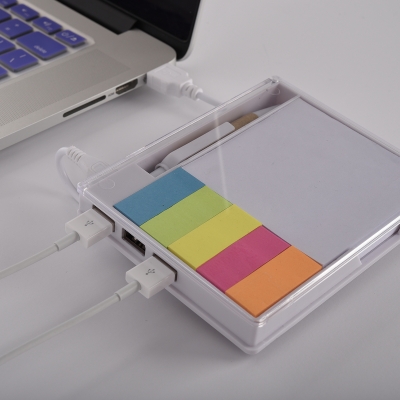 #2804 - 3-Port USB Hub Desk Caddy - Hit Promotional Products