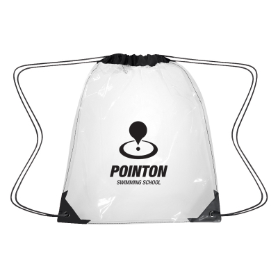 #33602 Clear EVA Drawstring Backpack - Hit Promotional Products