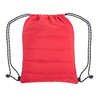 #35035 Puffy Quilted Drawstring Bag - Hit Promotional Products