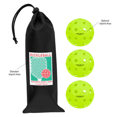 #40009 Pickleball Outdoor Ball Set - Hit Promotional Products