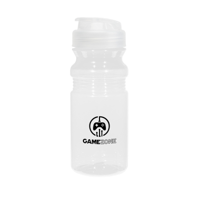 #5892 - 20 Oz. Poly-Clear™ Fitness Bottle With Super Sipper Lid - Hit ...