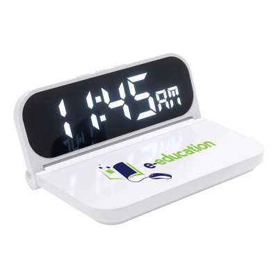 #WCC400 - 15W Wireless Charger & Clock - Hit Promotional Products