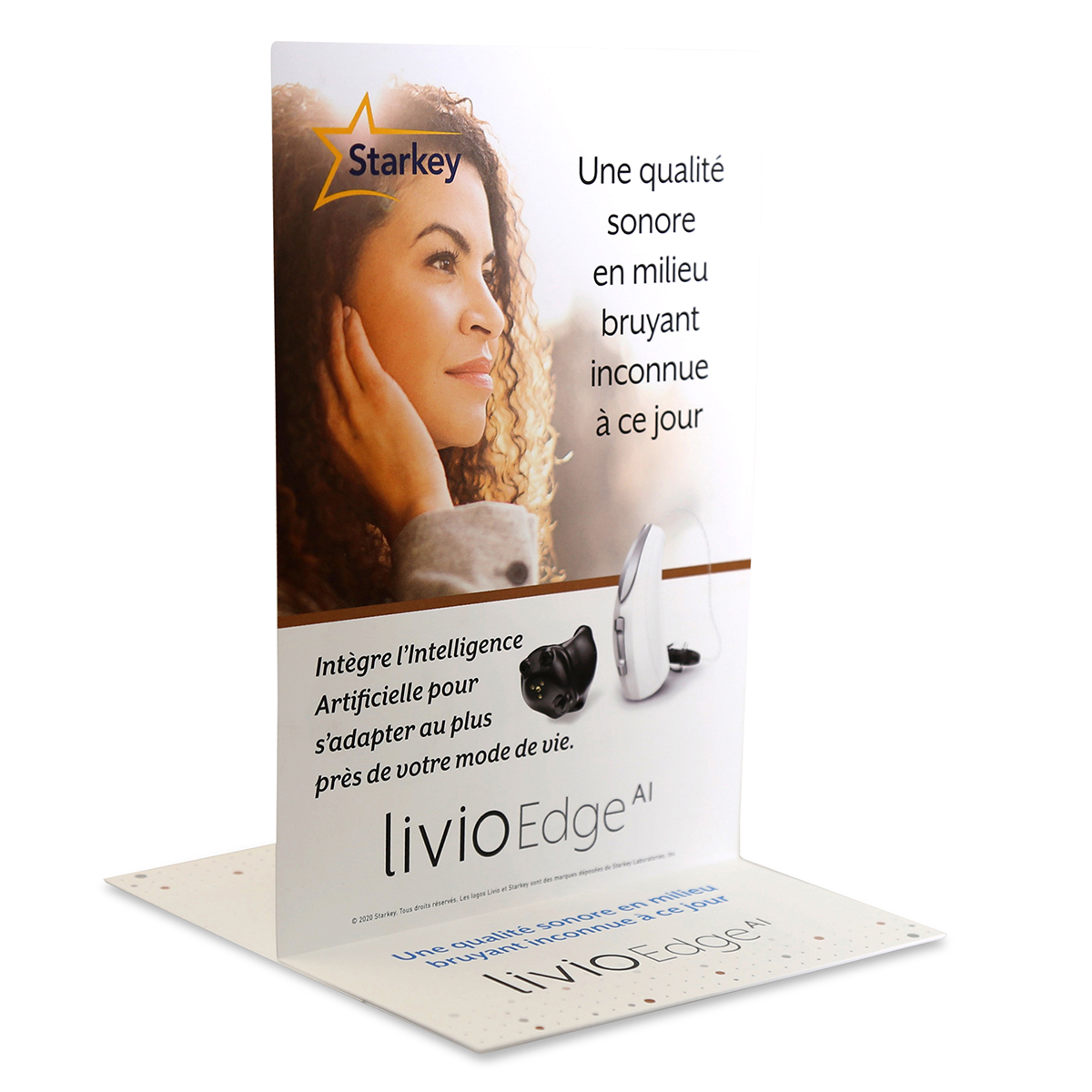 #59901 Stick'n Glide Table Topper Display 5 4/5" x 8 3/10" - Hit ...