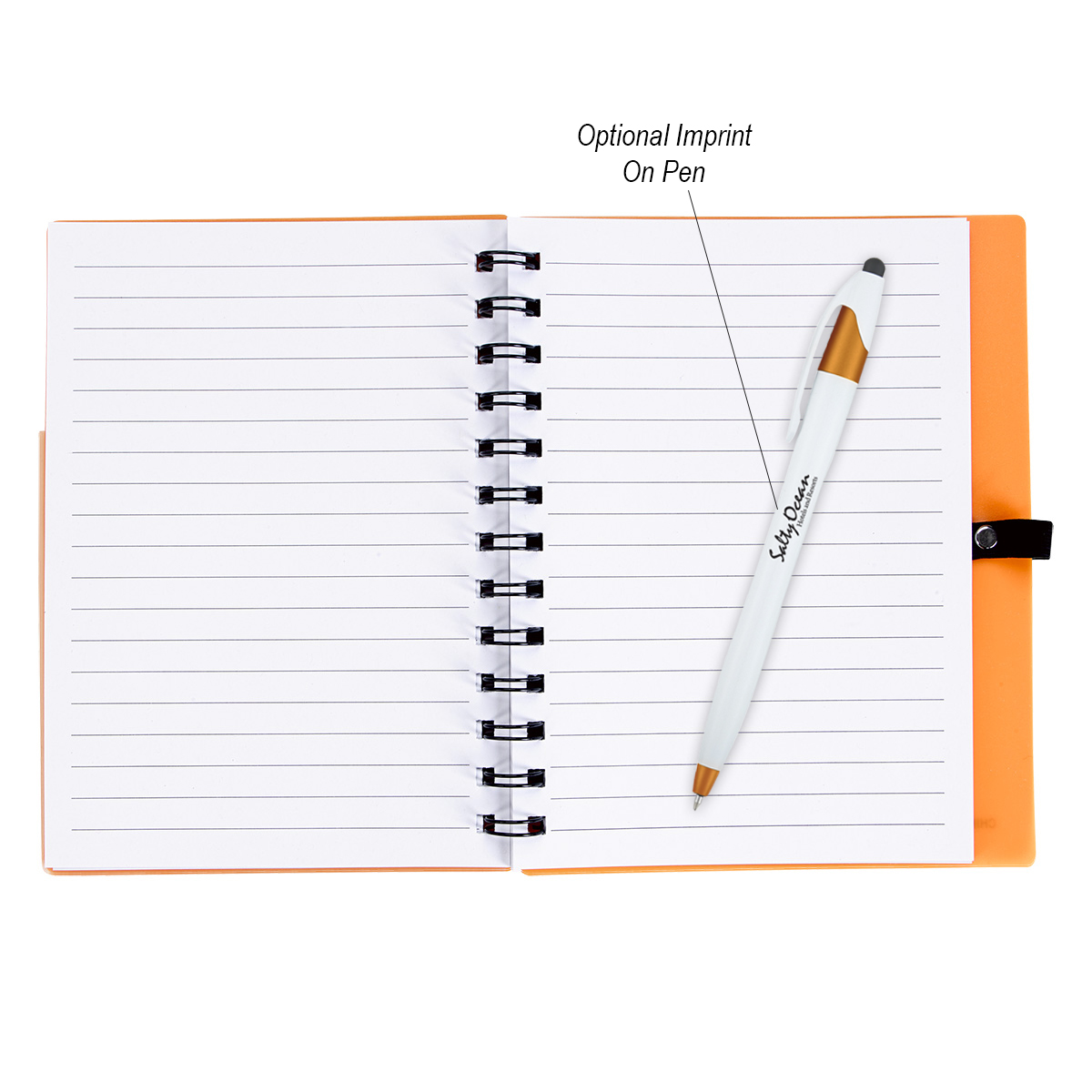 #6929 Tri-Pocket Notebook & Pen - Hit Promotional Products