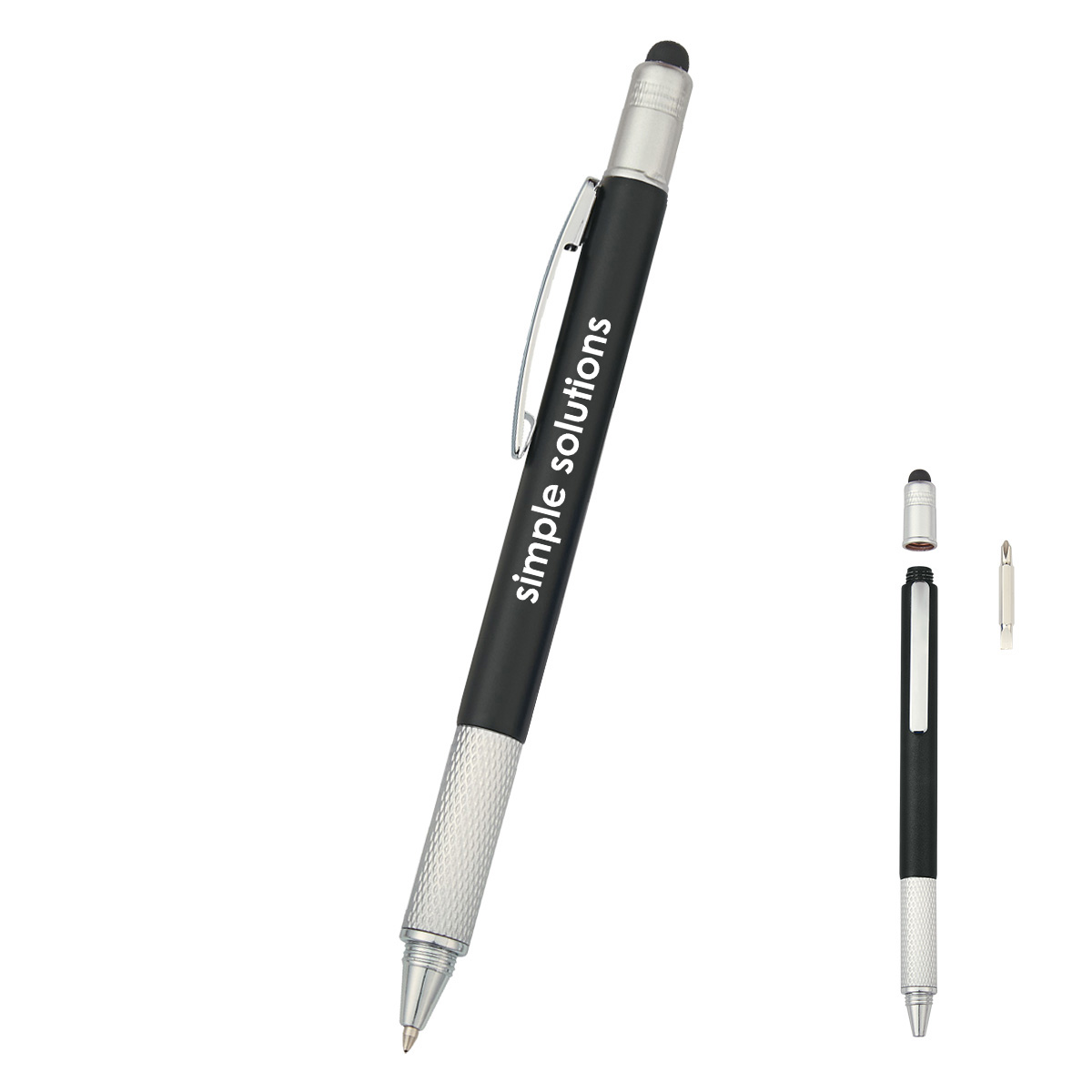#7235 Screwdriver Pen With Stylus - Hit Promotional Products