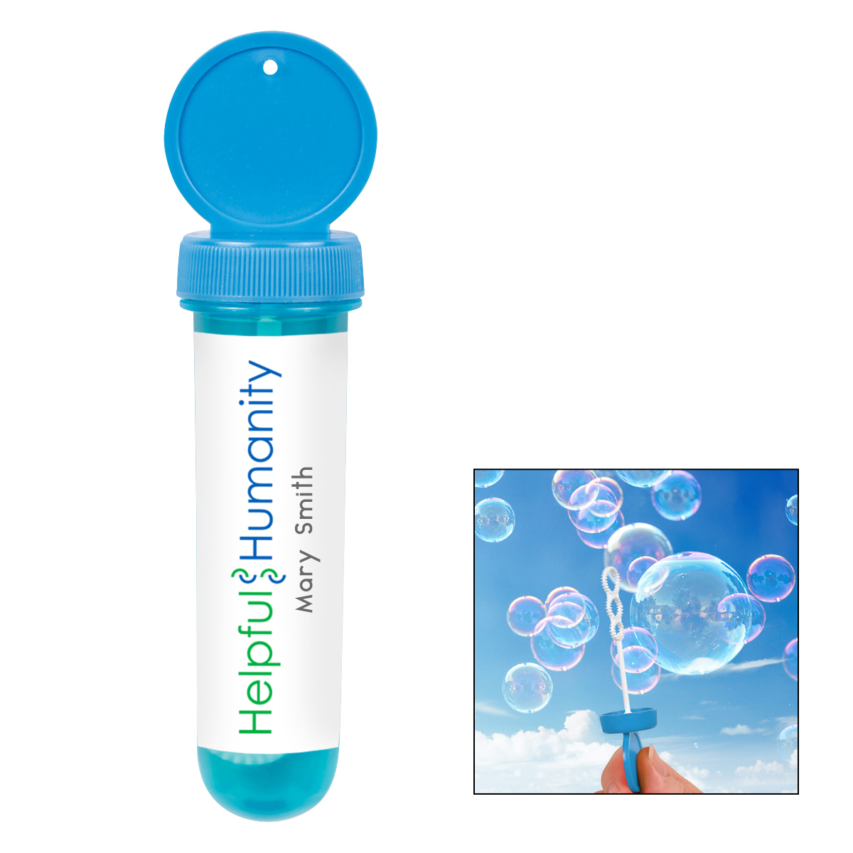 #766 - 1 Oz. Tube Bubble Dispenser - Hit Promotional Products
