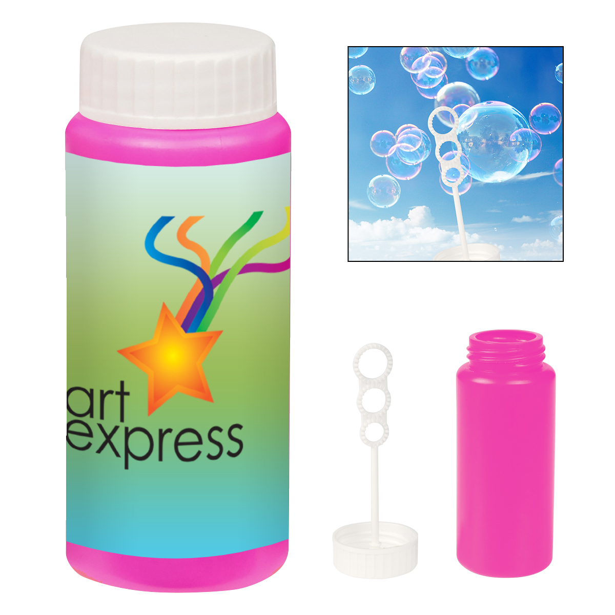 #768 - 2 Oz. Fun Time Bubble Dispenser - Hit Promotional Products