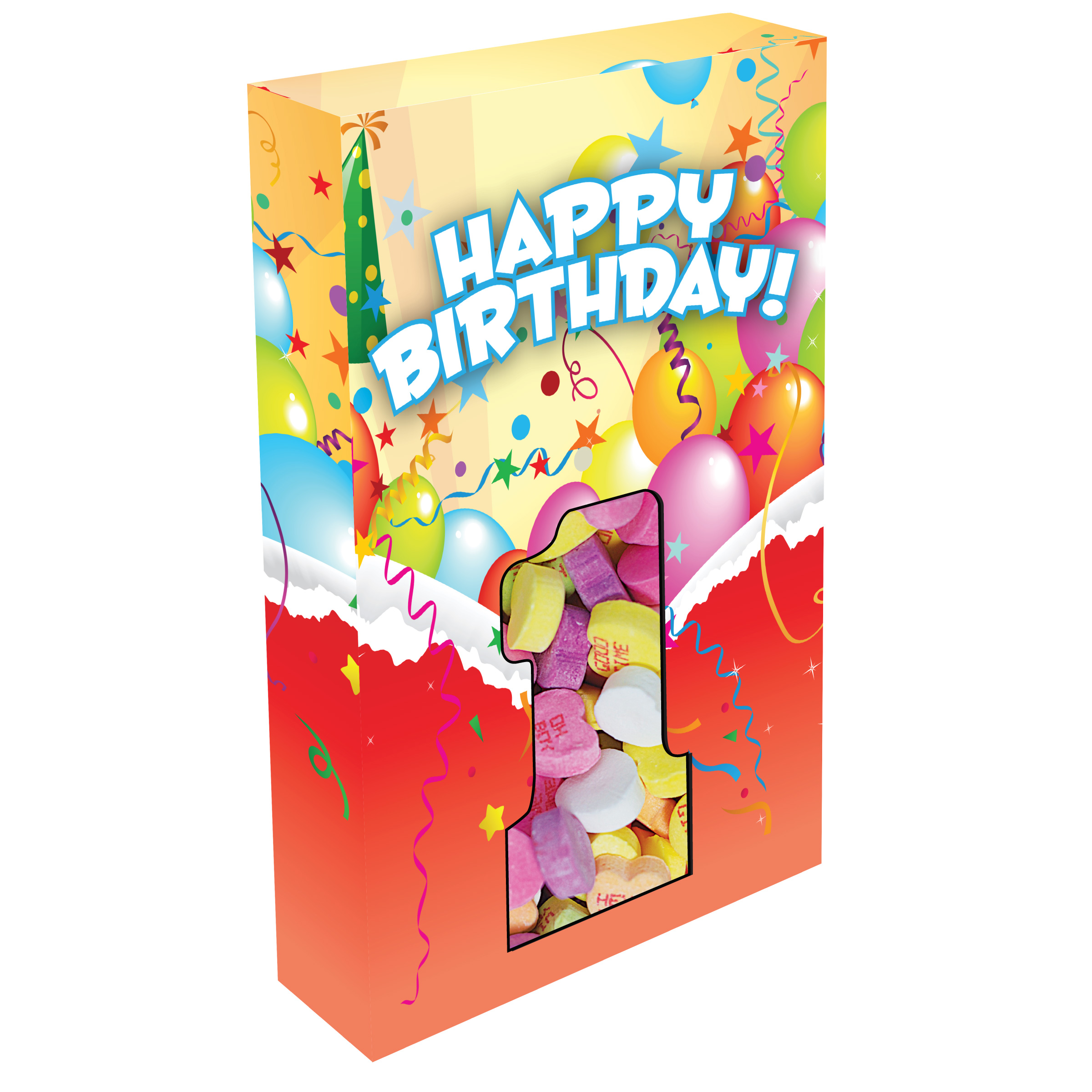 #ZCBOX-CHRTS Custom Die Cut Candy Box With Conversation Hearts - Hit ...