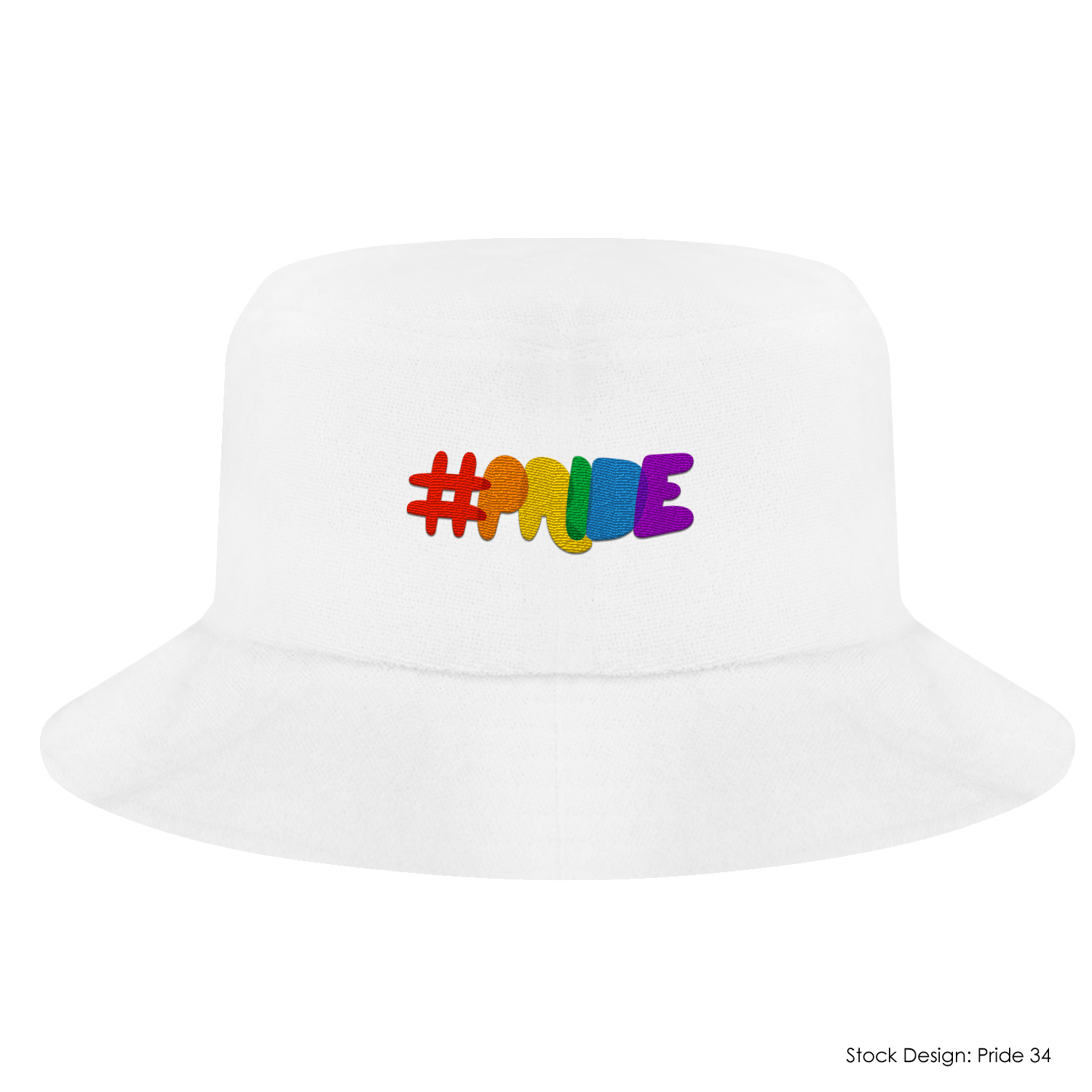 #15039-PRI - Pride Terry Bucket Hat - Hit Promotional Products