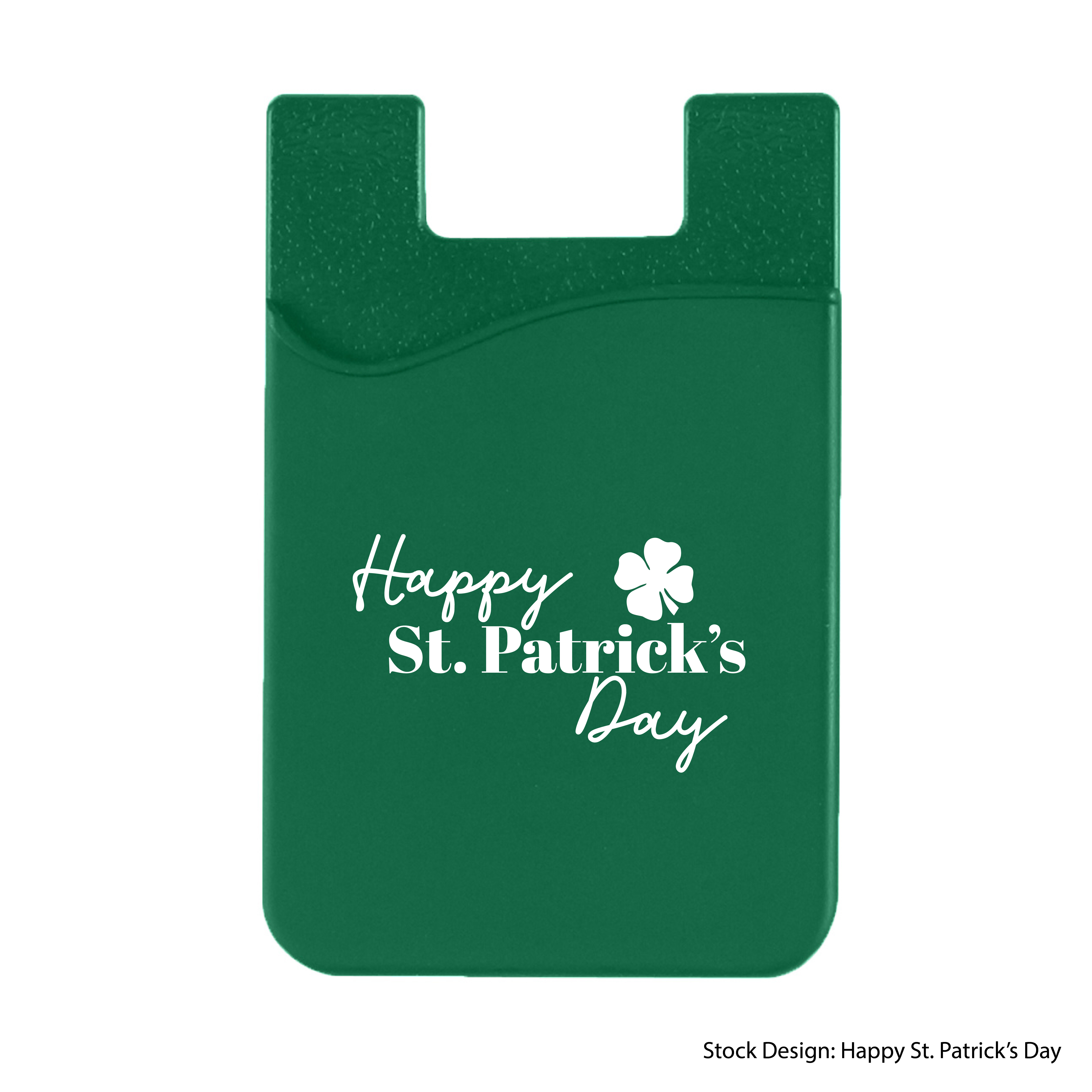 #227-STP - St. Patrick's Day Silicone Phone Wallet - Hit Promotional ...
