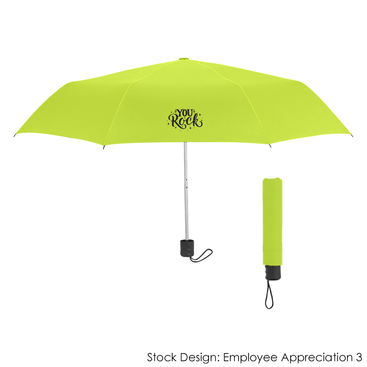 #4130-EA - Employee Appreciation 42" Arc Budget Telescopic Umbrella ...