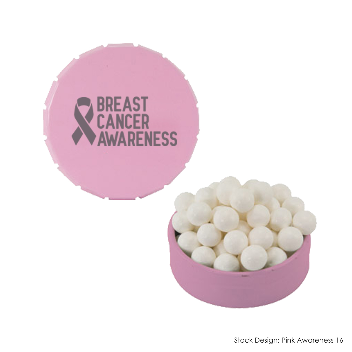 #SST15-BCA - Breast Cancer Awareness Snap Top Tin (Small) - Hit ...