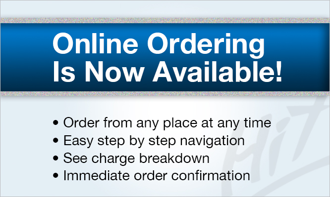 Online Ordering Is Here!